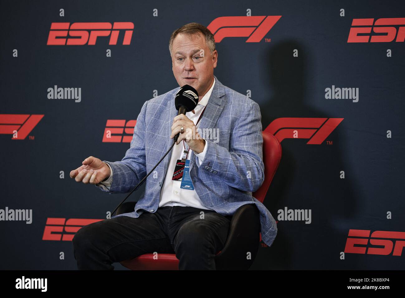 Austin, Texas, USA. 22nd October, 2022. Burke Magnus ESPN President ...