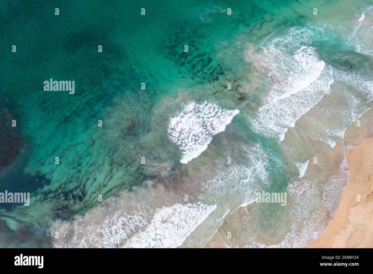 Panama.Tropical Island Aerial View. Wild coastline lush exotic green ...