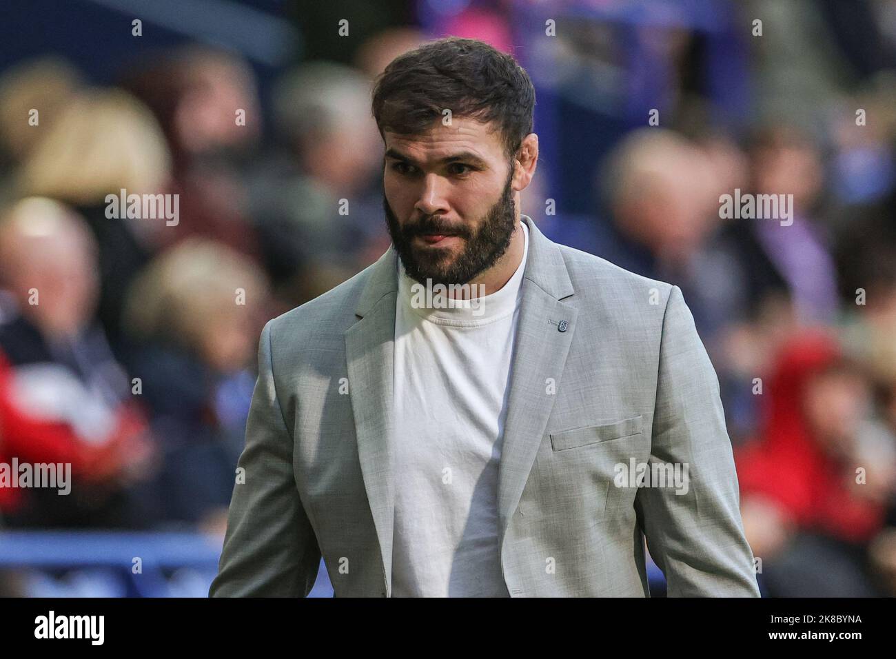 Alex Walmsley is in attendance during the Rugby League World Cup 2021 ...