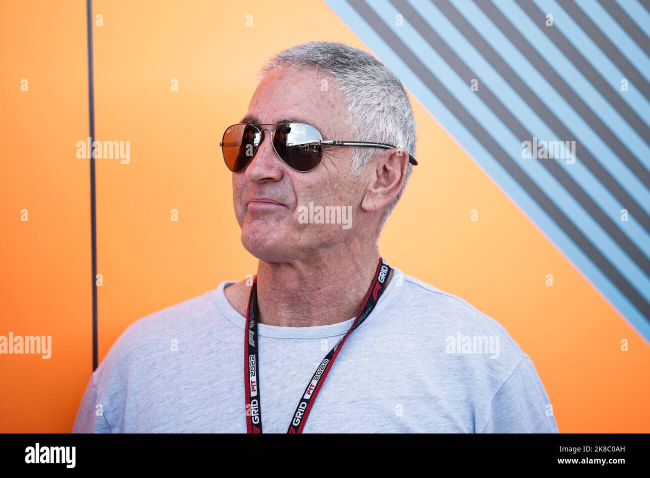 Austin, Texas, USA. 23rd Oct, 2022. Mick Doohan former Moto GP rider ...