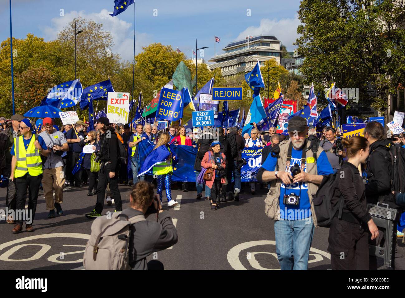 Rejoin the EU march, london, uk Stock Photo - Alamy