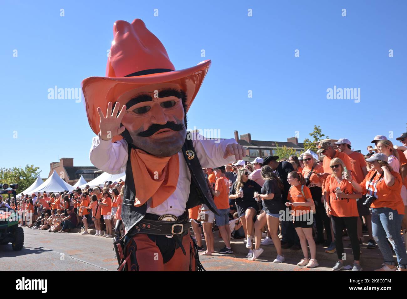 Walking out mascot football hi-res stock photography and images - Alamy