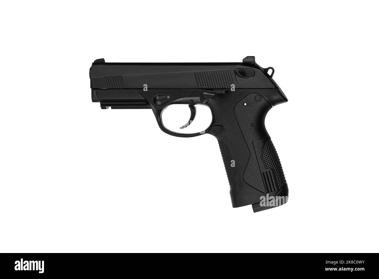 Air gun. Modern pneumatic weapon for air soft, sports and entertainment ...