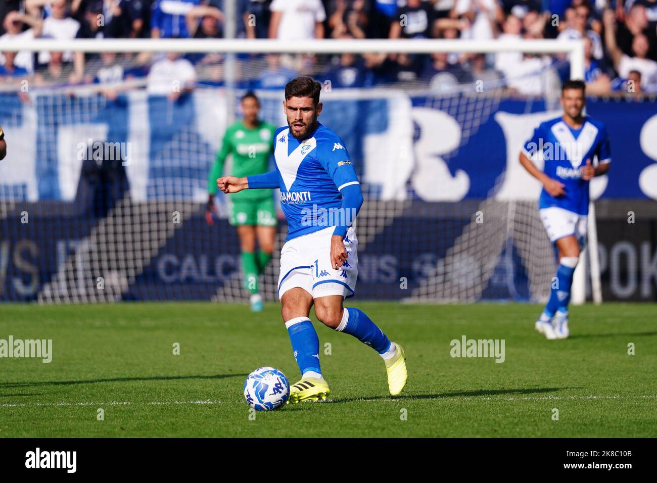 Brescia, Italy. 22nd Oct, 2022. Jakub Labojko (Brescia FC) during ...