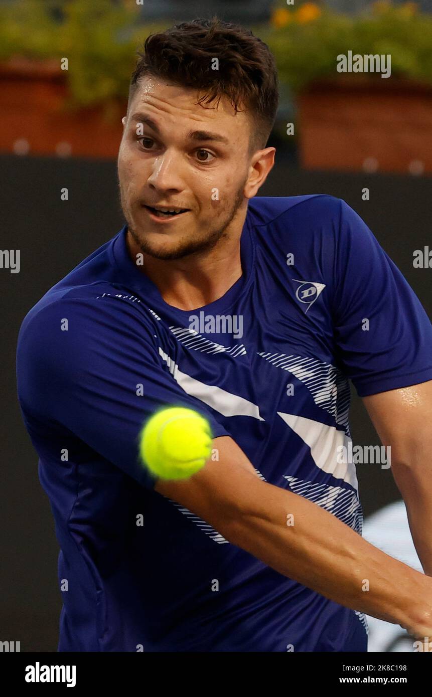 Miomir Kecmanovic of Serbia during the Tennis Internationals ATP 250 ...
