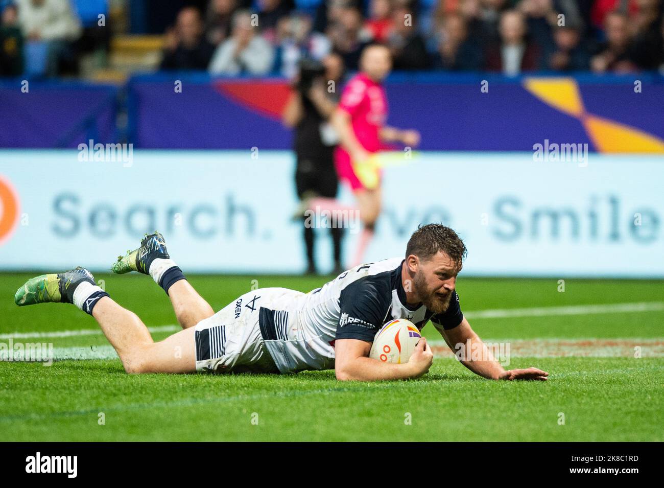 Bolton, England - 22nd October 2022 - Rugby League World Cup England vs ...