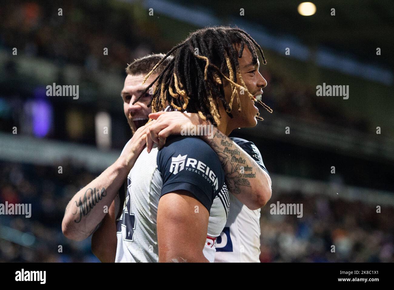 Bolton, England - 22nd October 2022 - Rugby League World Cup England vs ...