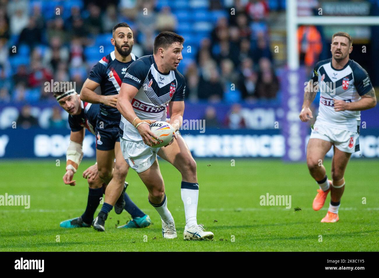 Bolton, England - 22nd October 2022 - Rugby League World Cup England vs ...