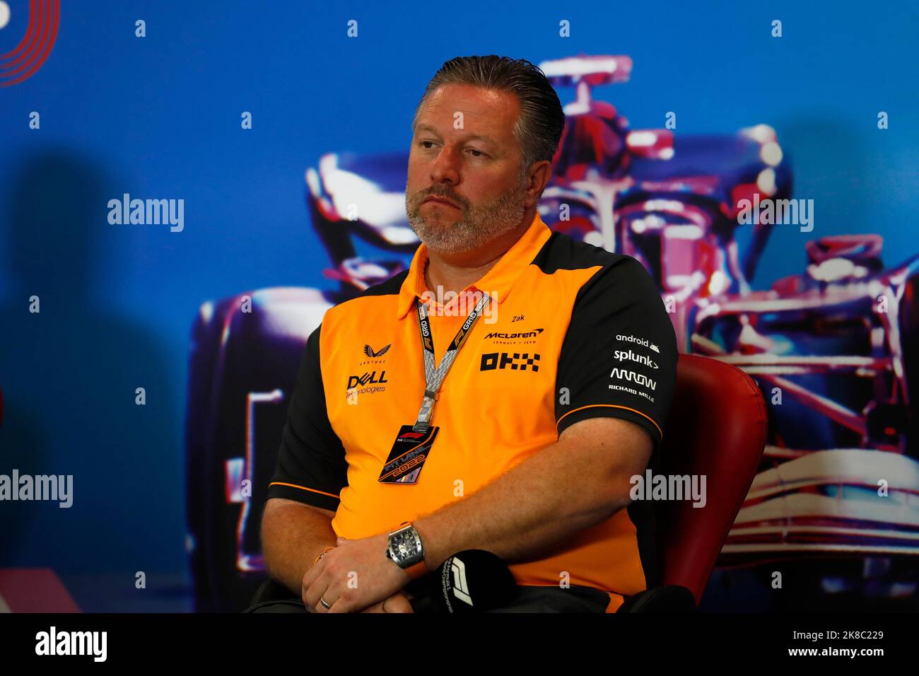 Austin, Texas, USA. 23rd Oct, 2022. Press Conference Zak Brown, CEO ...