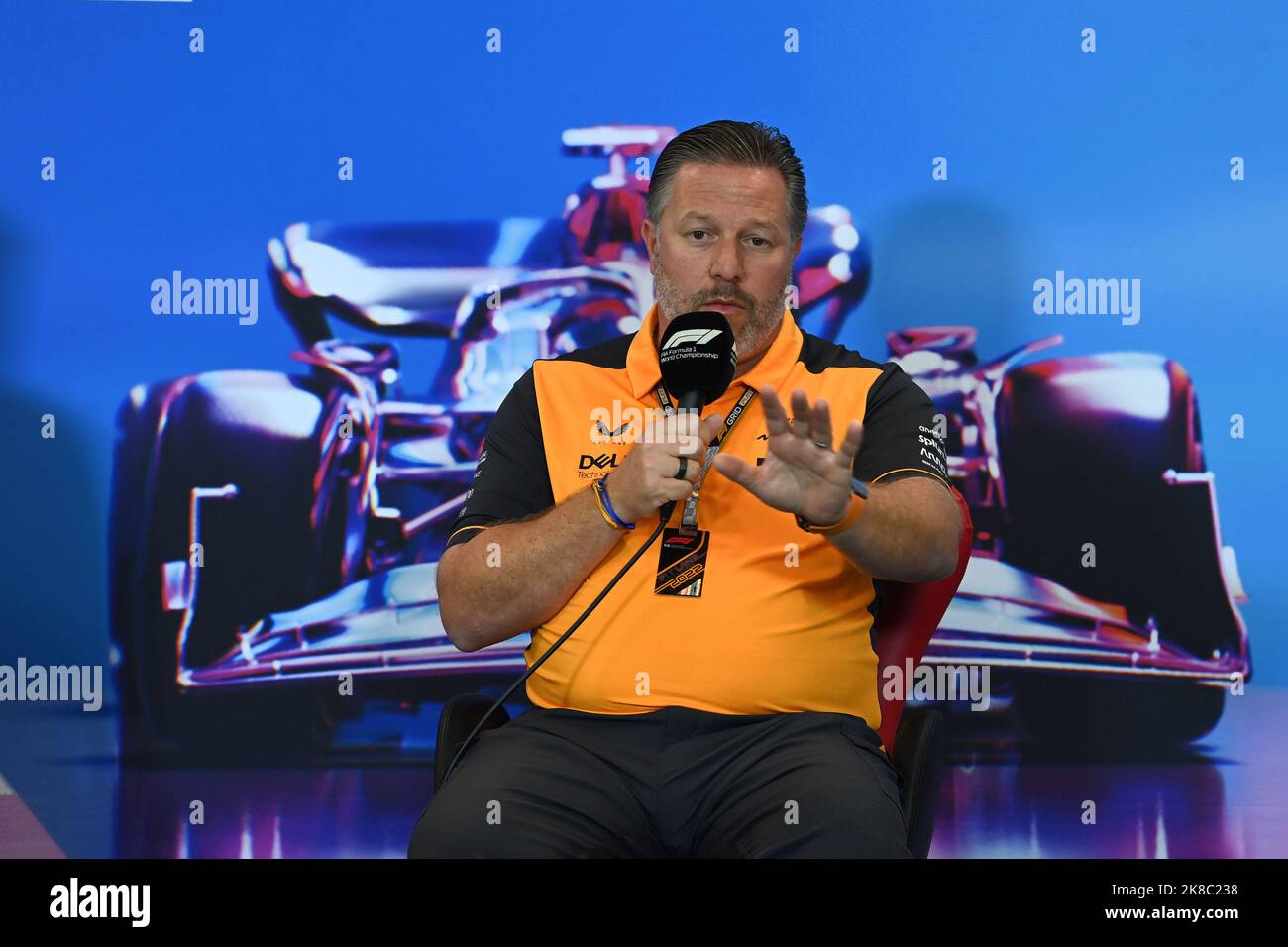 Austin, Texas, USA. 23rd Oct, 2022. Press Conference Zak Brown, CEO ...