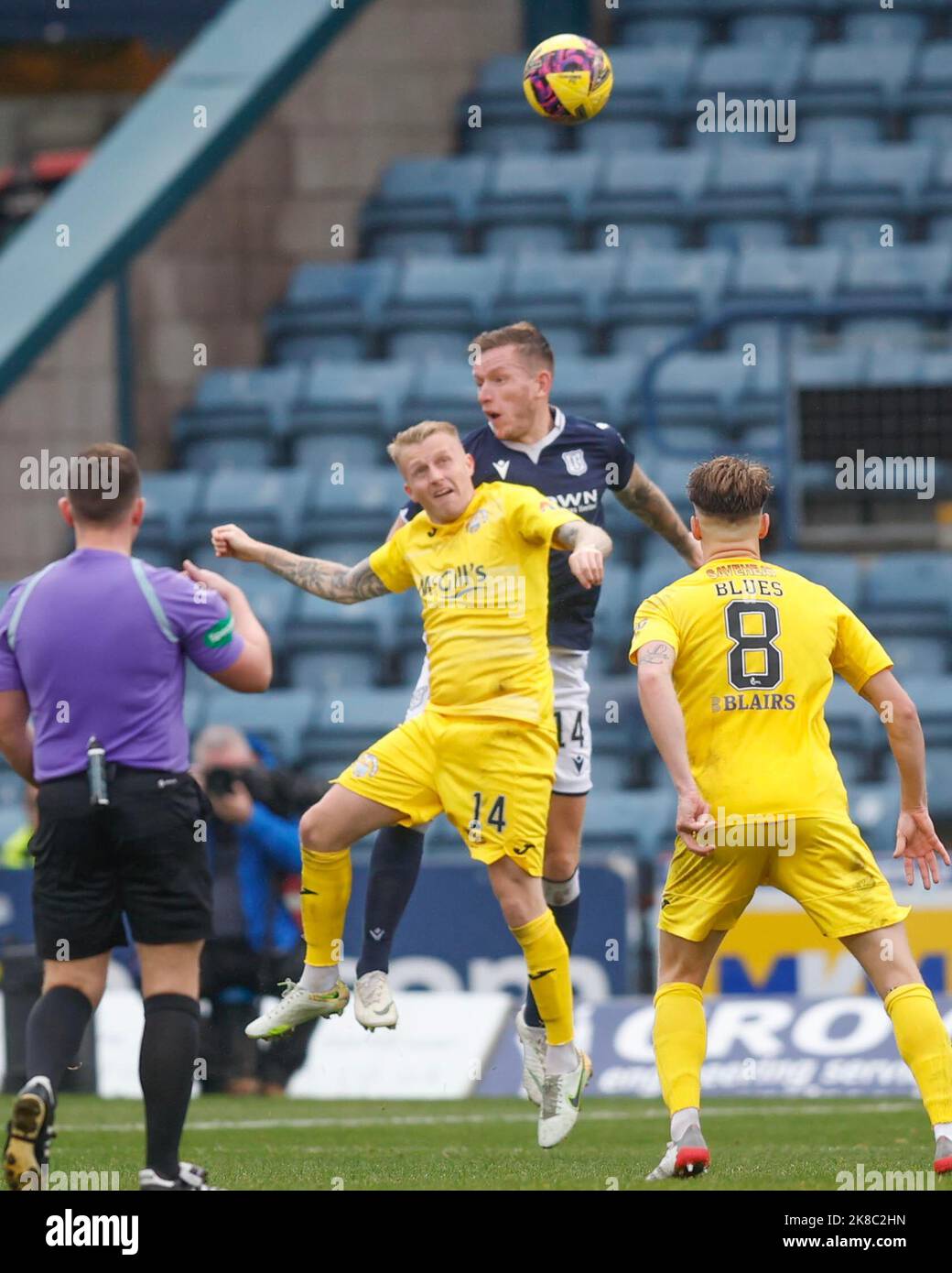 Dens Park, Dundee. 22nd Oct, 2022. Scottish Championship football ...