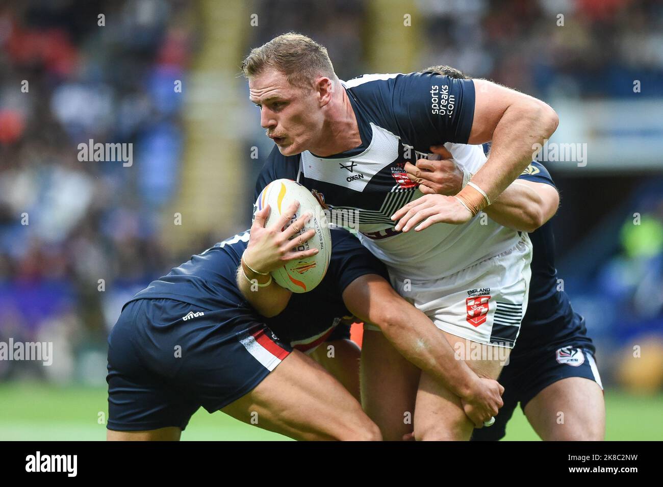 Bolton, England - 22nd October 2022 - Rugby League World Cup England vs ...