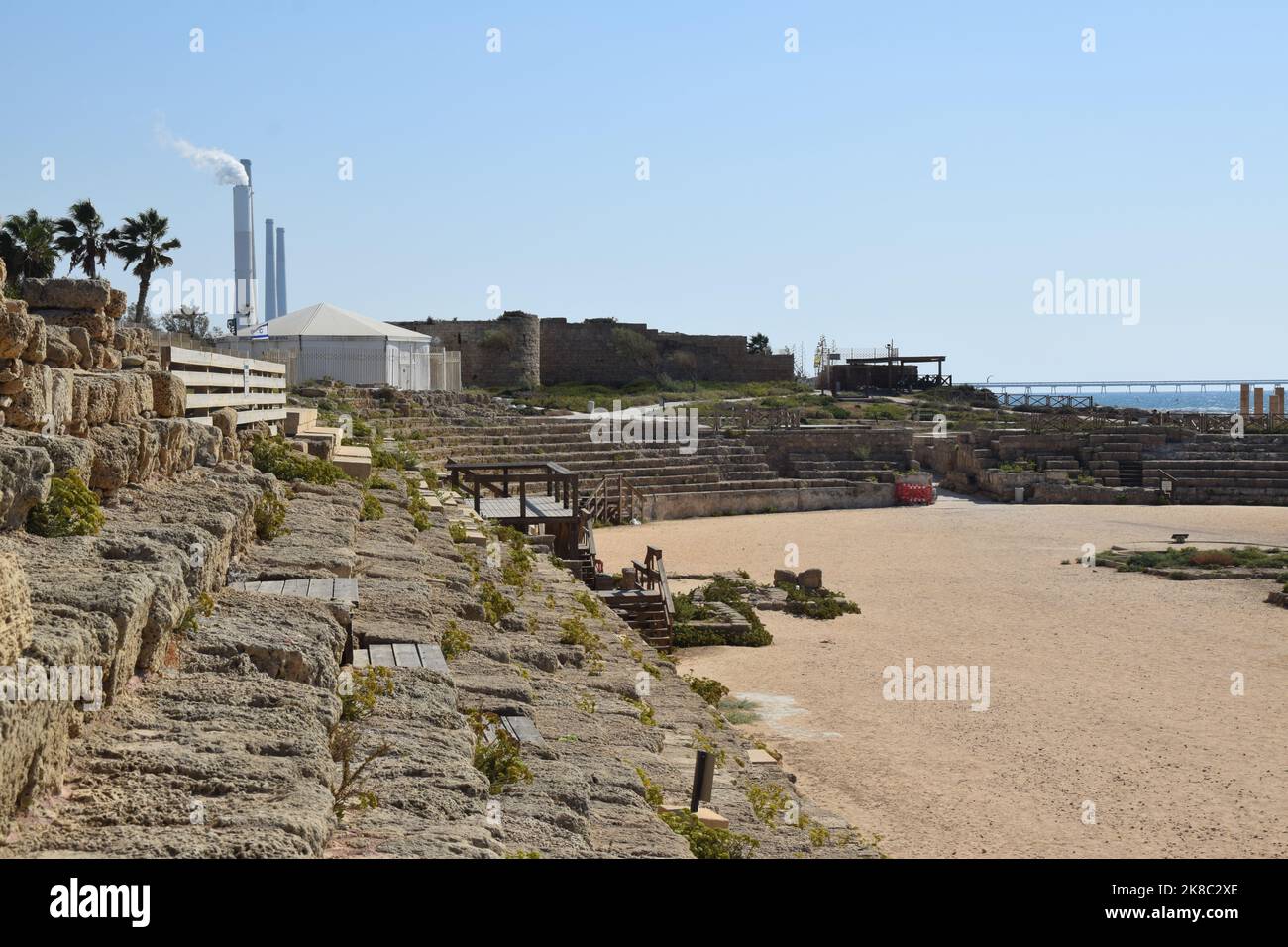 Herodian Amphitheatre - Remains of the fortified medieval city ...