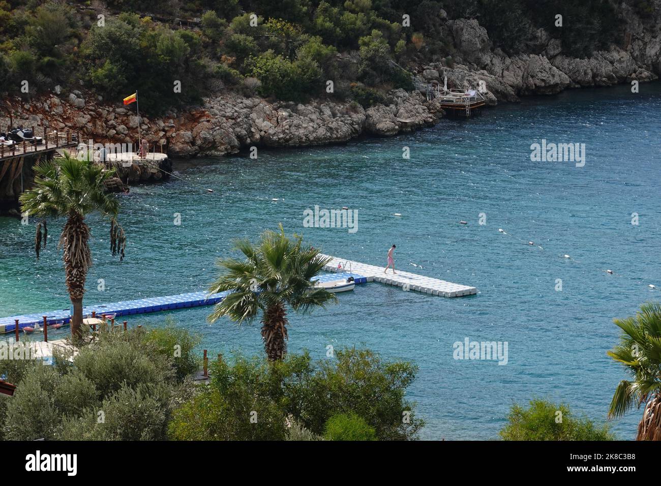 Kalkan turkey swim hi-res stock photography and images - Alamy