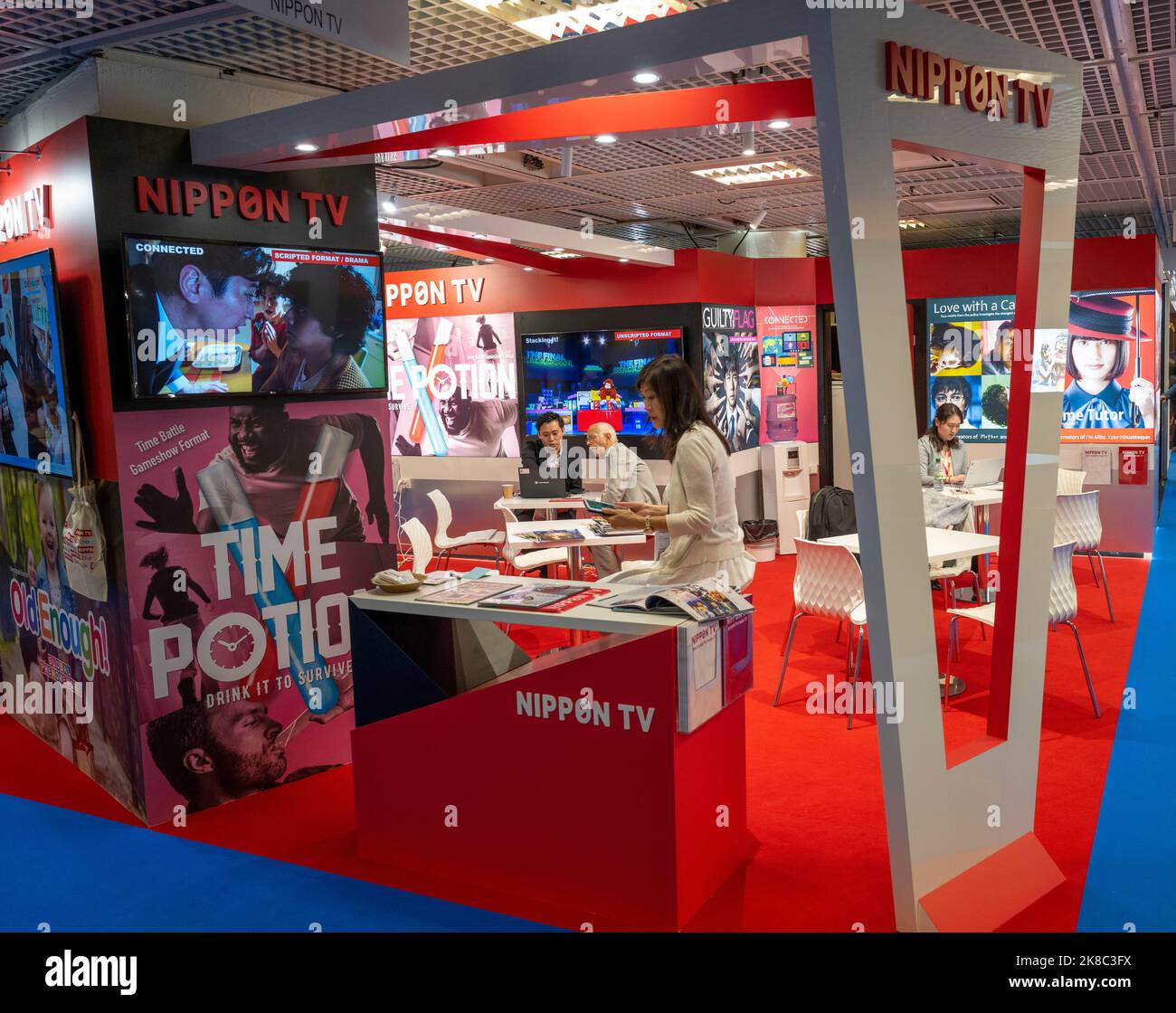 Cannes, France, October 17 2022, Nippon TV at MIPCOM 2022 - The World’s ...