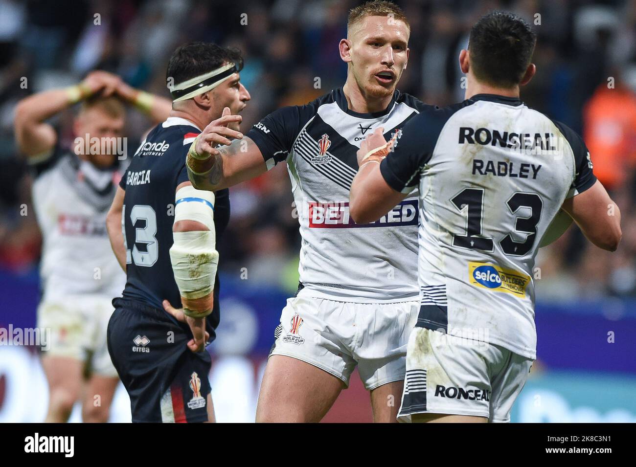 Bolton, England - 22nd October 2022 - Rugby League World Cup England vs ...