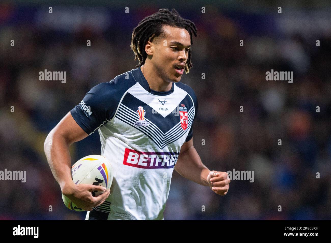 Bolton, England - 22nd October 2022 - Rugby League World Cup England vs ...