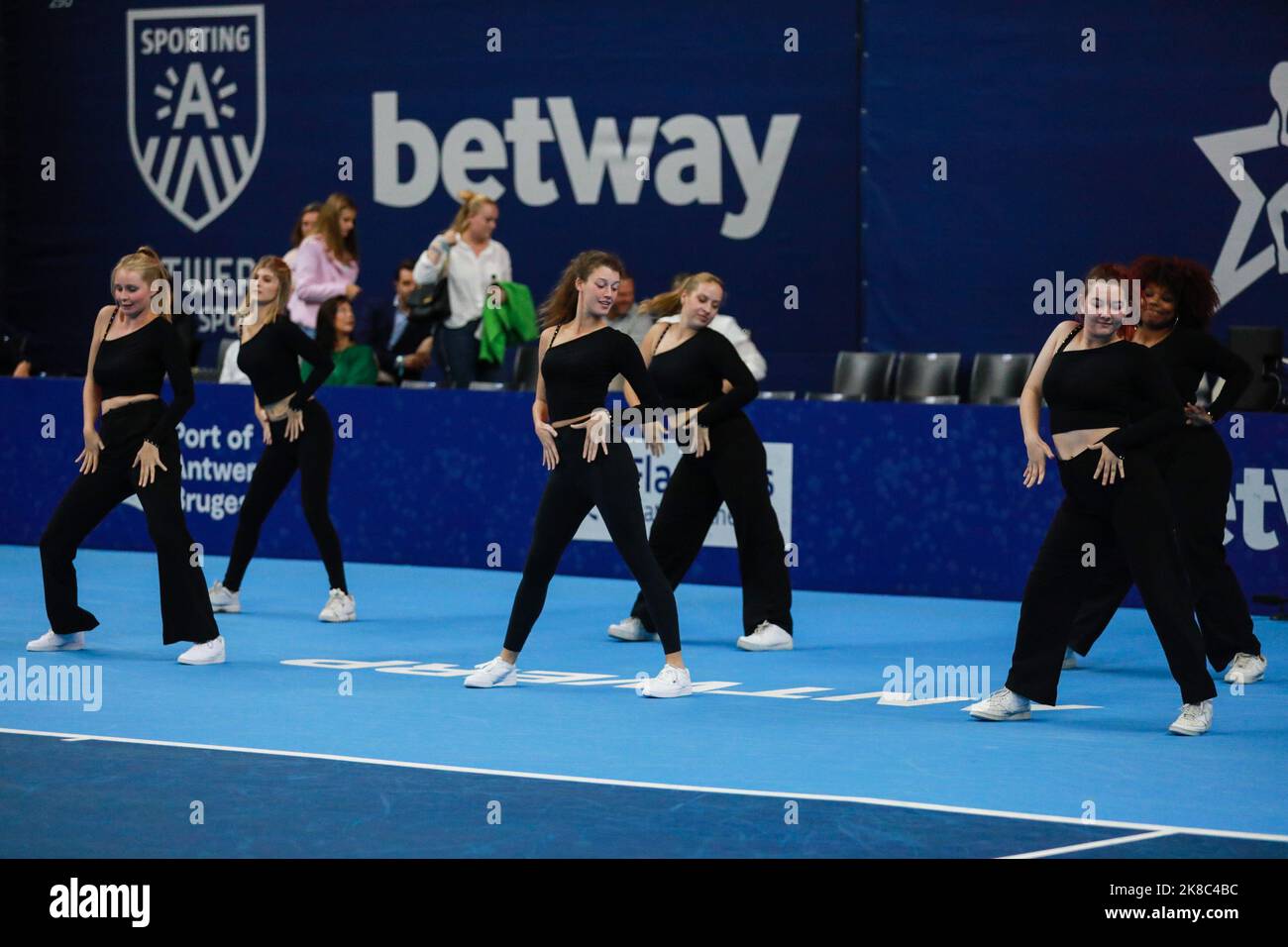 Illustration picture shows a dancing group during the European Open ...