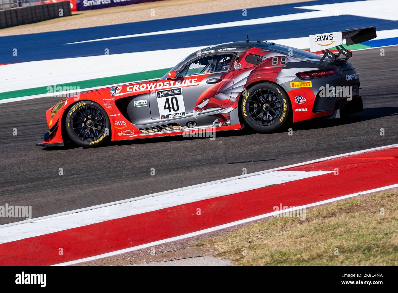 Texas, USA. 22nd Oct, 2022. George Kurtz #40 in the Masters Endurance ...