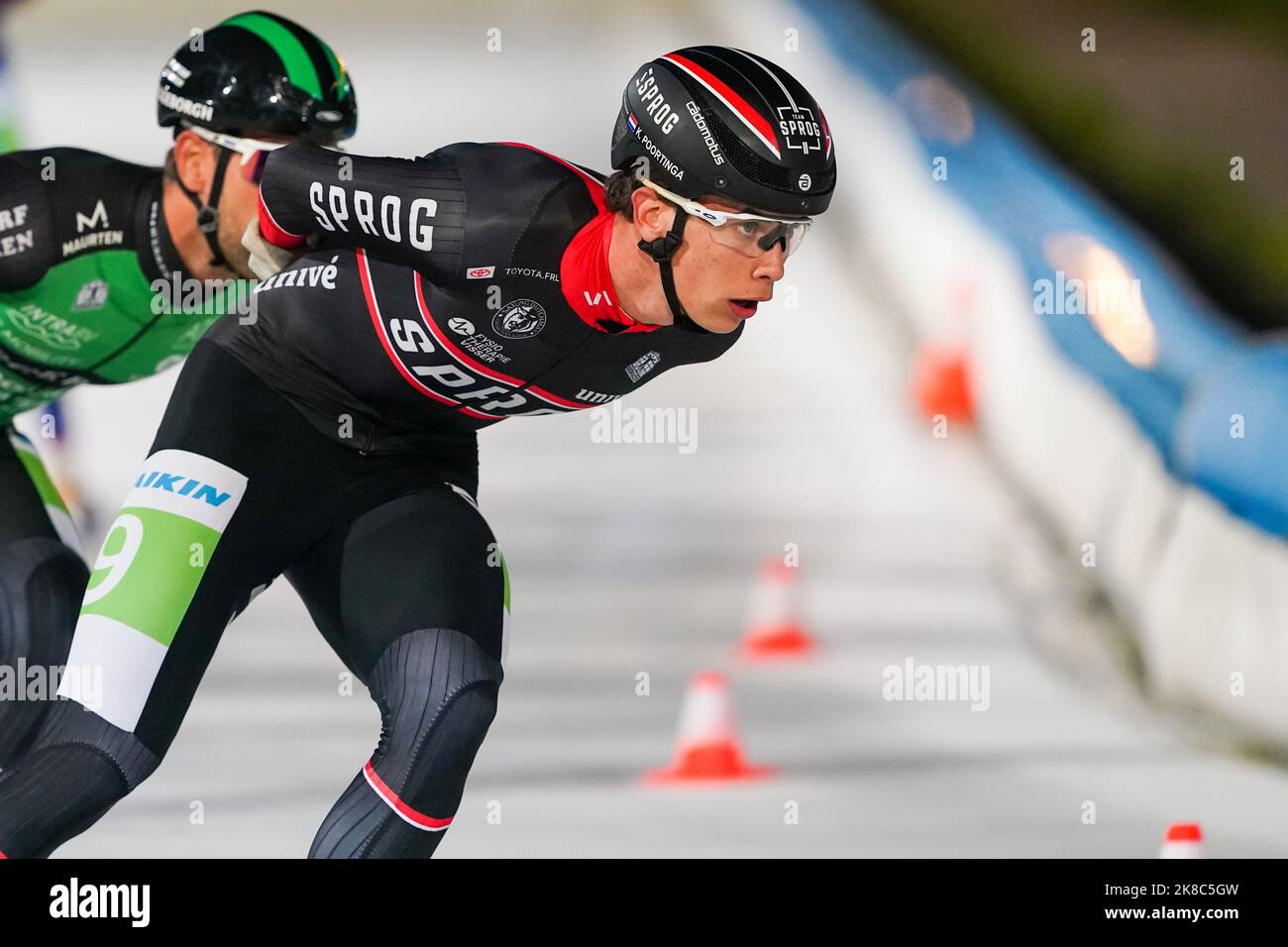 AMSTERDAM, NETHERLANDS - OCTOBER 22: Klaas Poortinga of team Sprog ...