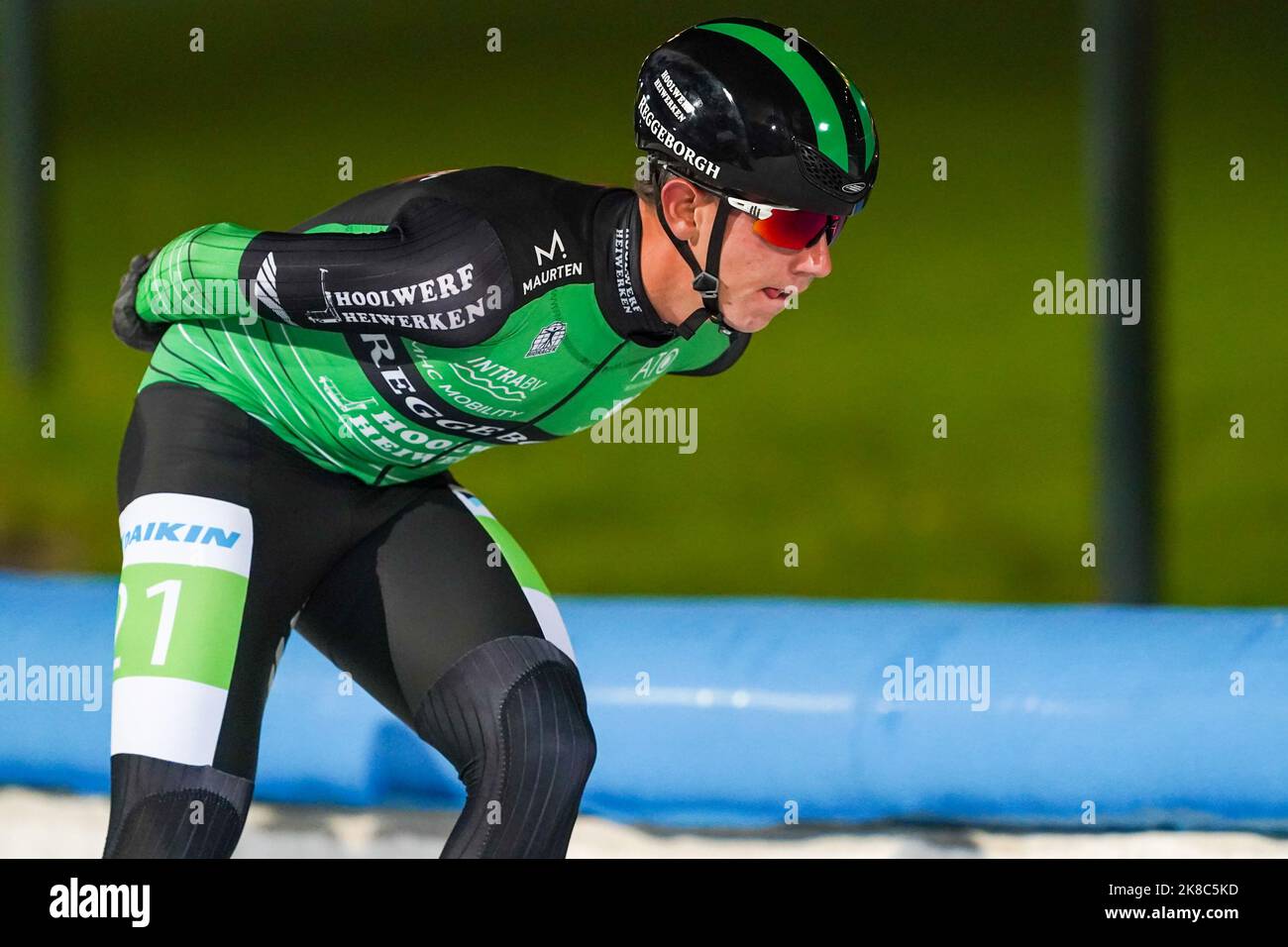 AMSTERDAM, NETHERLANDS - OCTOBER 22: Evert Hoolwerf of team Reggeborgh ...