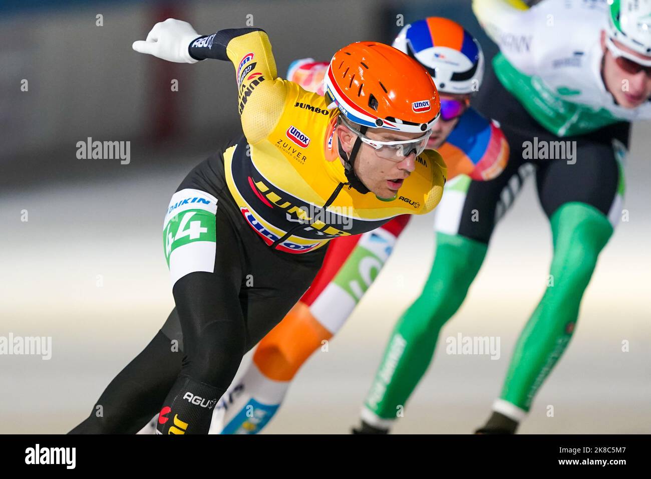 AMSTERDAM, NETHERLANDS - OCTOBER 22: Mats Stoltenborg of team Jumbo ...