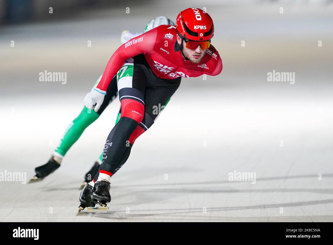 AMSTERDAM, NETHERLANDS - OCTOBER 22: Daan Besteman of team OKAY/KPMS ...
