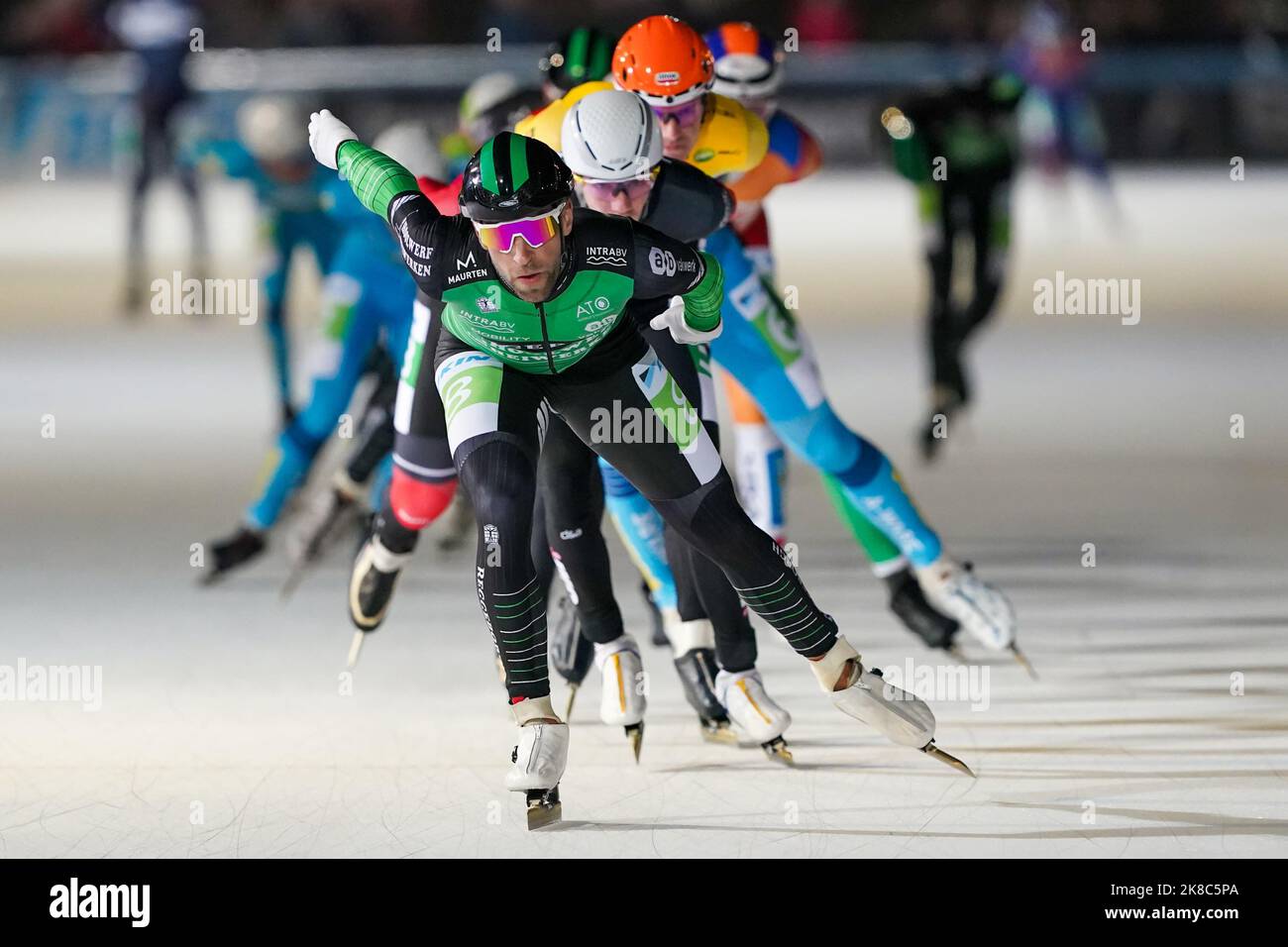 AMSTERDAM, NETHERLANDS - OCTOBER 22: Crispijn Ariëns of team Reggeborgh ...
