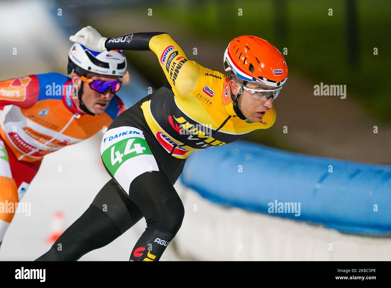 AMSTERDAM, NETHERLANDS - OCTOBER 22: Mats Stoltenborg of team Jumbo ...