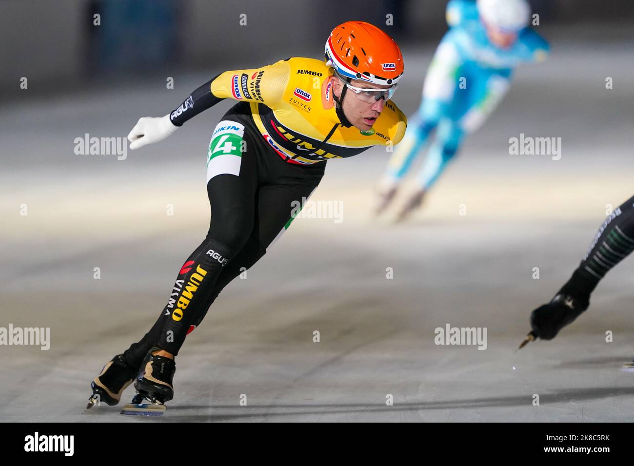 AMSTERDAM, NETHERLANDS - OCTOBER 22: Mats Stoltenborg of team Jumbo ...