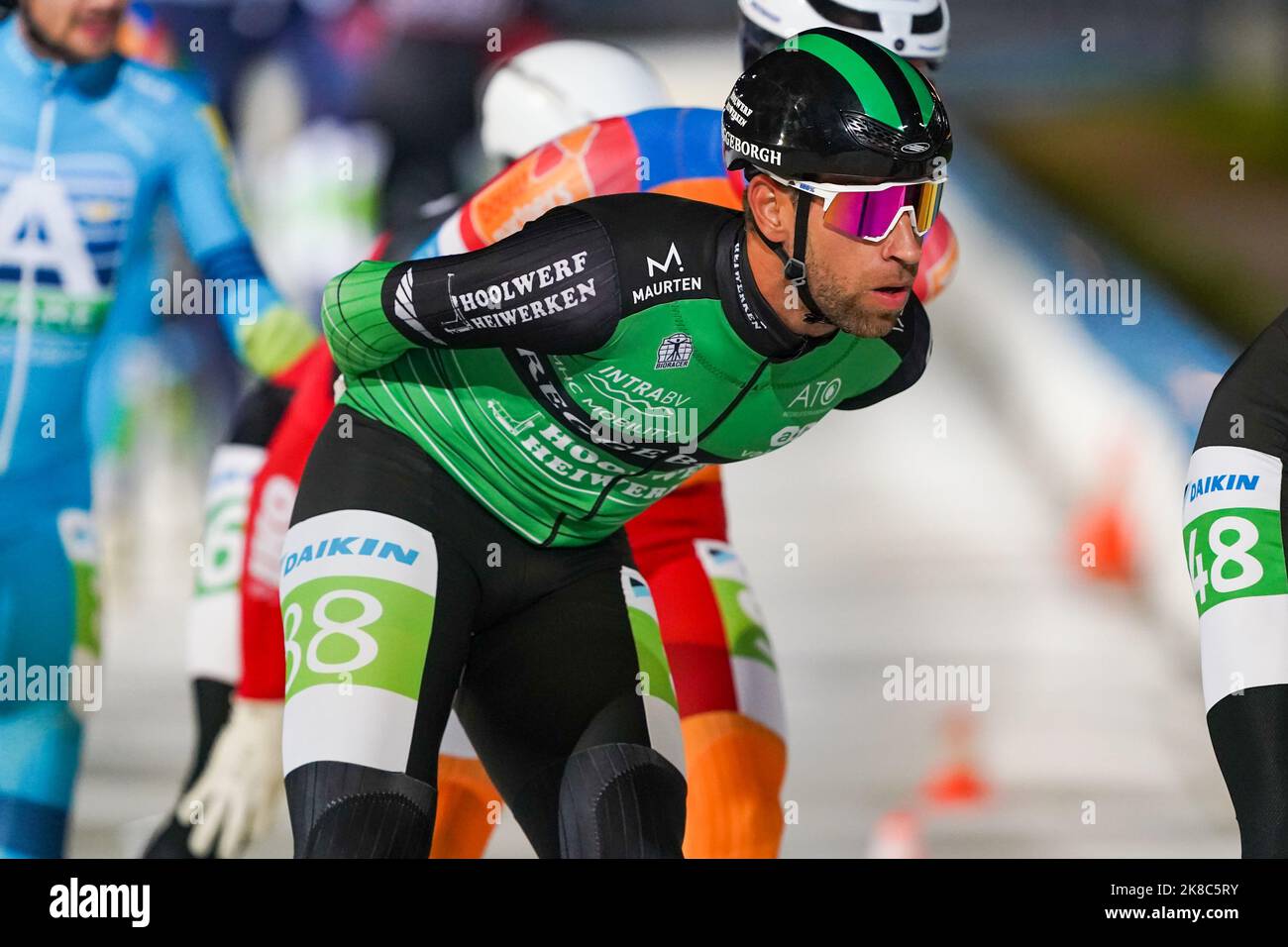 AMSTERDAM, NETHERLANDS - OCTOBER 22: Crispijn Ariens of team Reggeborgh ...