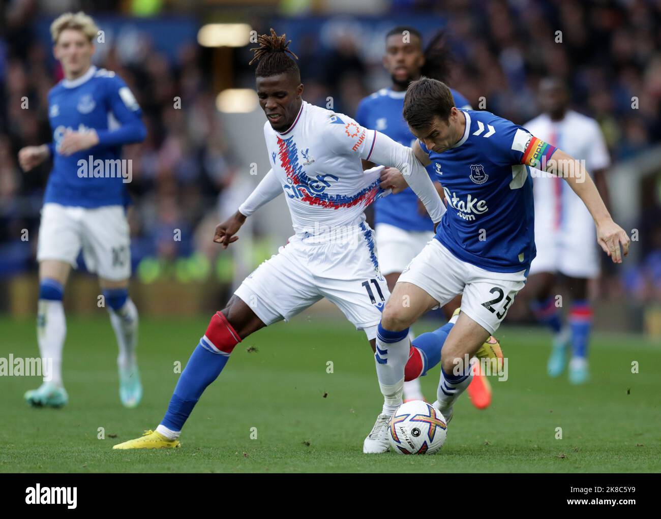 Wilfred zaha crystal palace 2022 hi-res stock photography and images ...