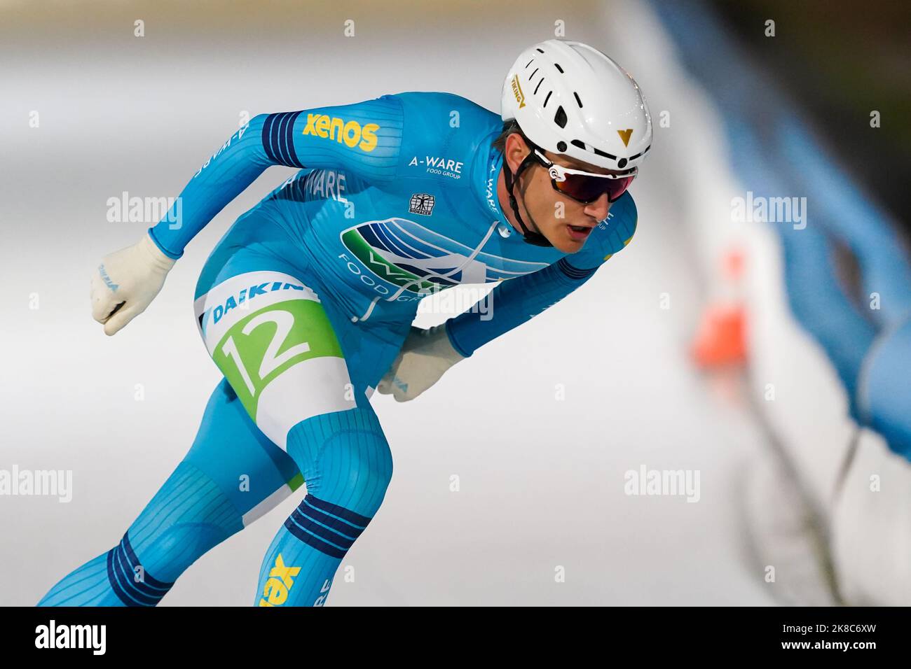 AMSTERDAM, NETHERLANDS - OCTOBER 22: Daan Gelling of team Royal A-ware ...