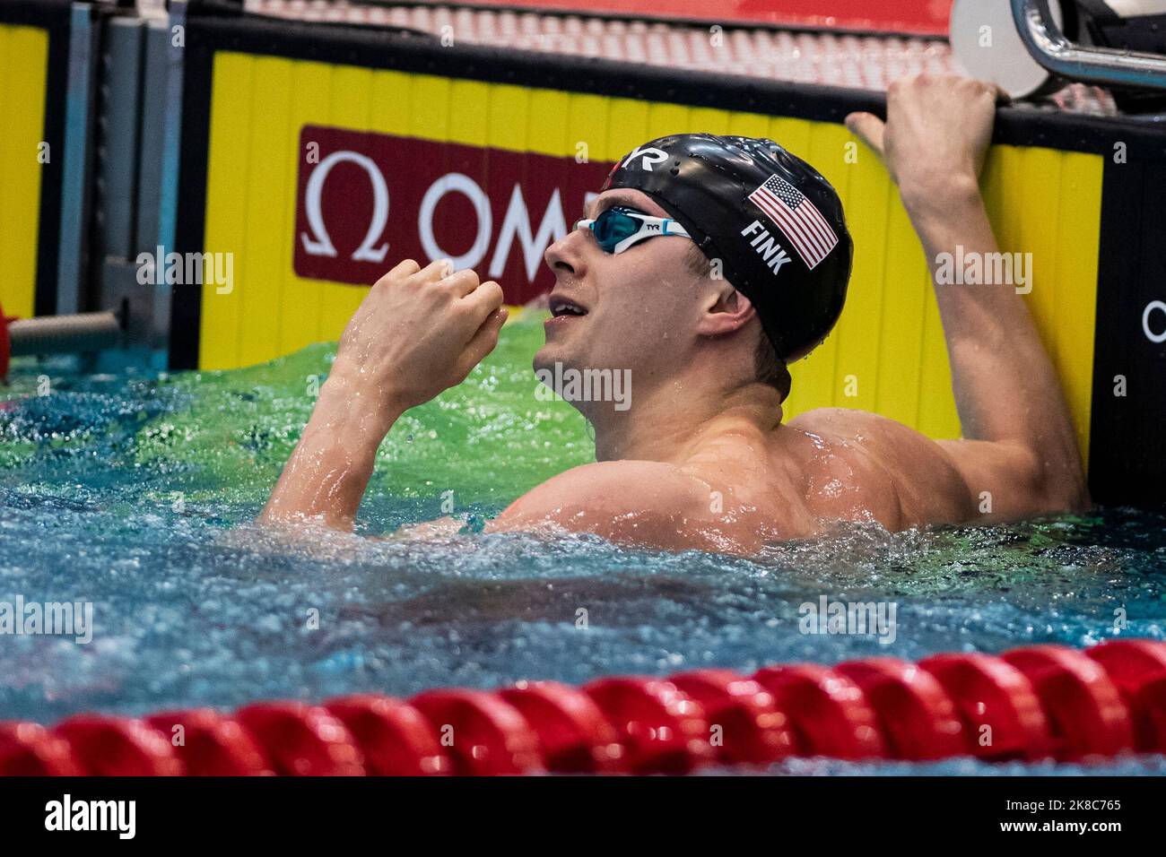 Berlin, Germany. 22nd Oct, 2022. Swimming: World Cup, Decisions, 50m ...