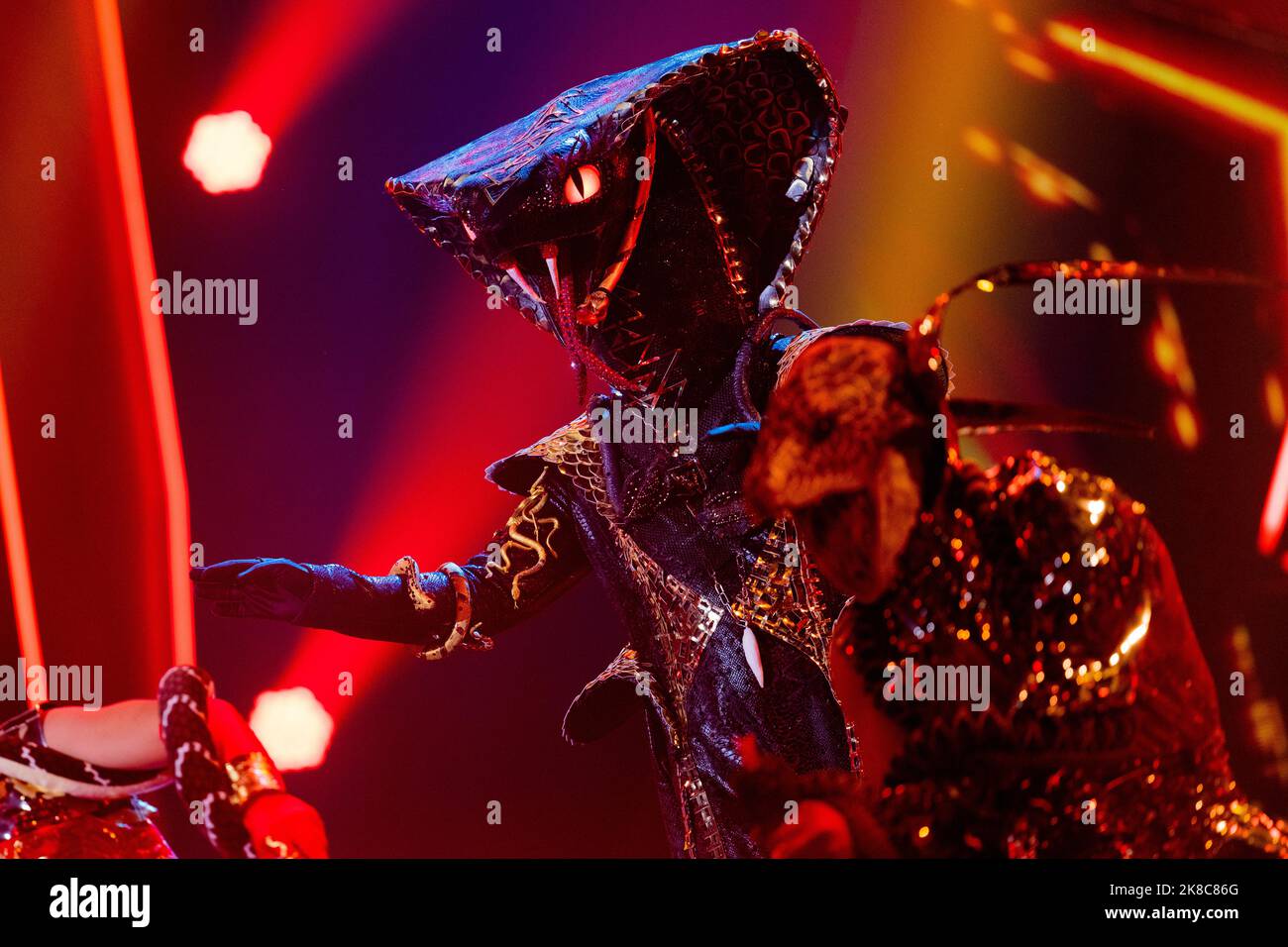 Cologne, Germany. 22nd Oct, 2022. The character "The Black Mamba" is on ...