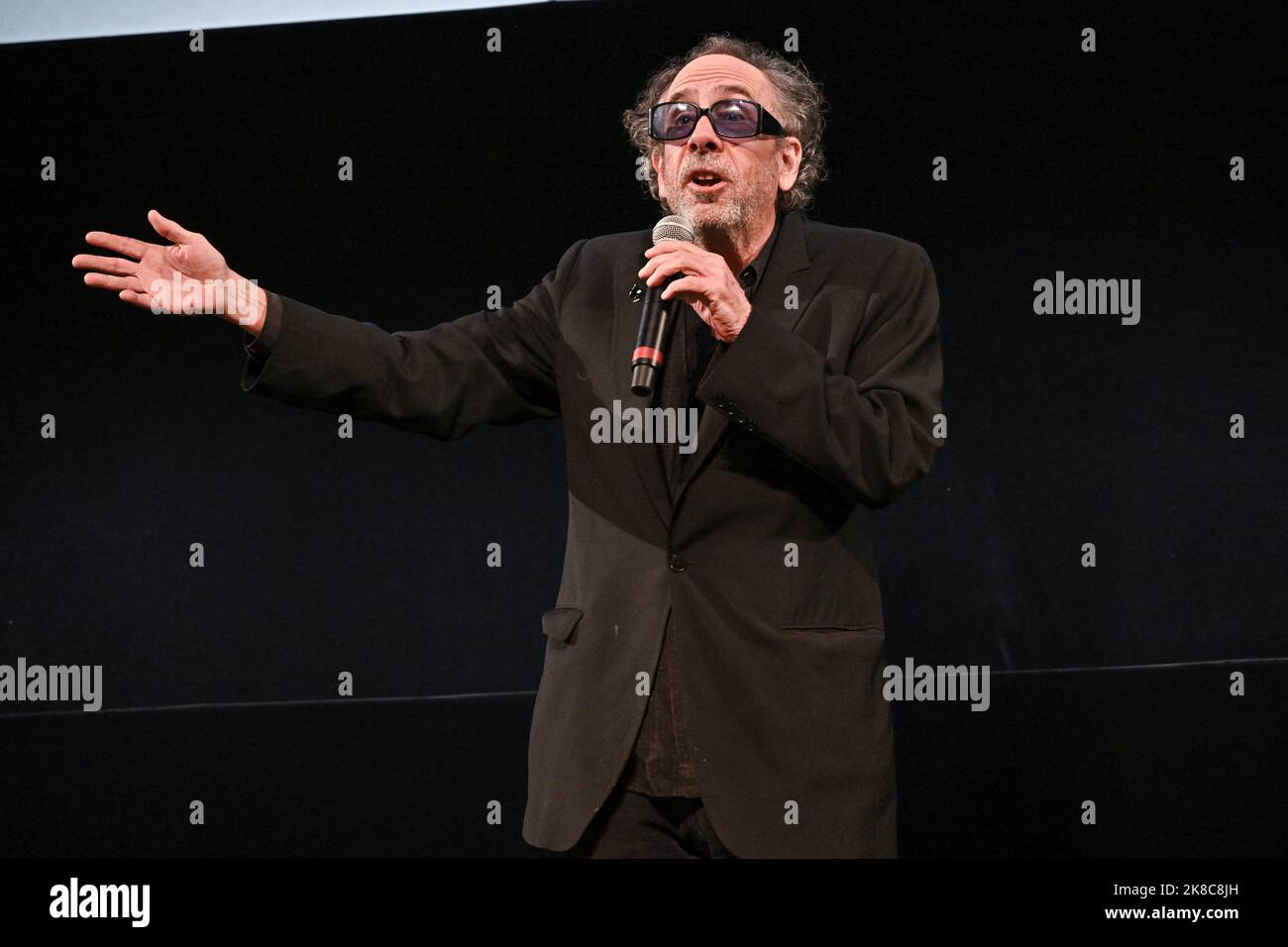Lyon, France. 22nd Oct, 2022. Tim Burton attends the Nuit Tim Burton ...