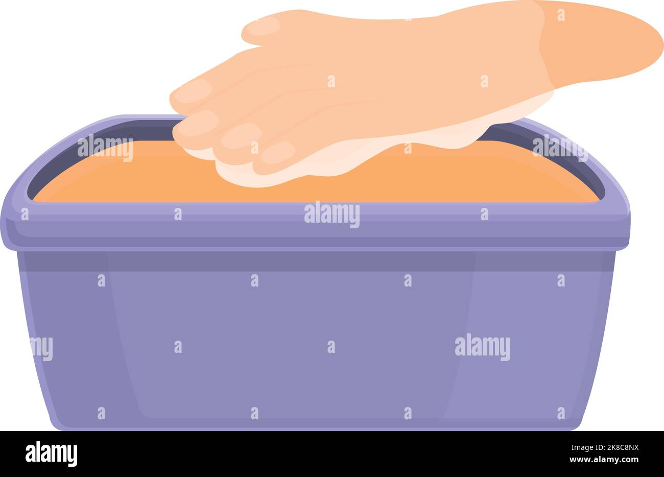Hand care icon cartoon vector. Aromatic meditation. Spa decoration ...