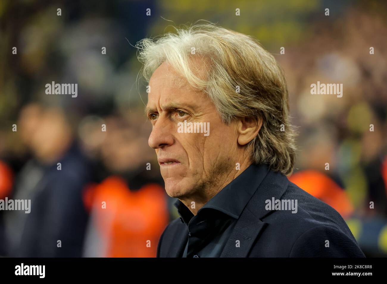 ISTANBUL, TURKEY - OCTOBER 22: head-coach Jorge Jesus of Fenerbahce ...