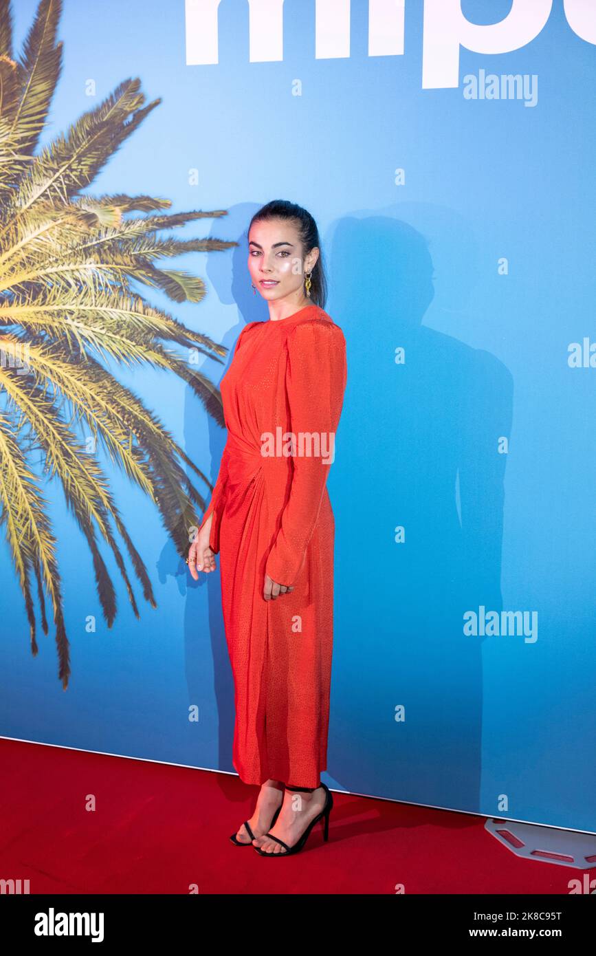 Cannes, France, October 17 2022, Beatriz Godinho (actress) Cuba Libre ...