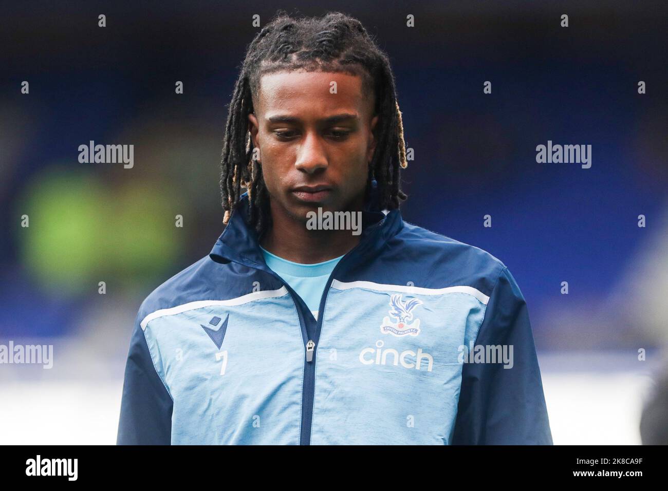 Liverpool, UK. 22nd Oct, 2022. Michael Olise of Crystal Palace during ...