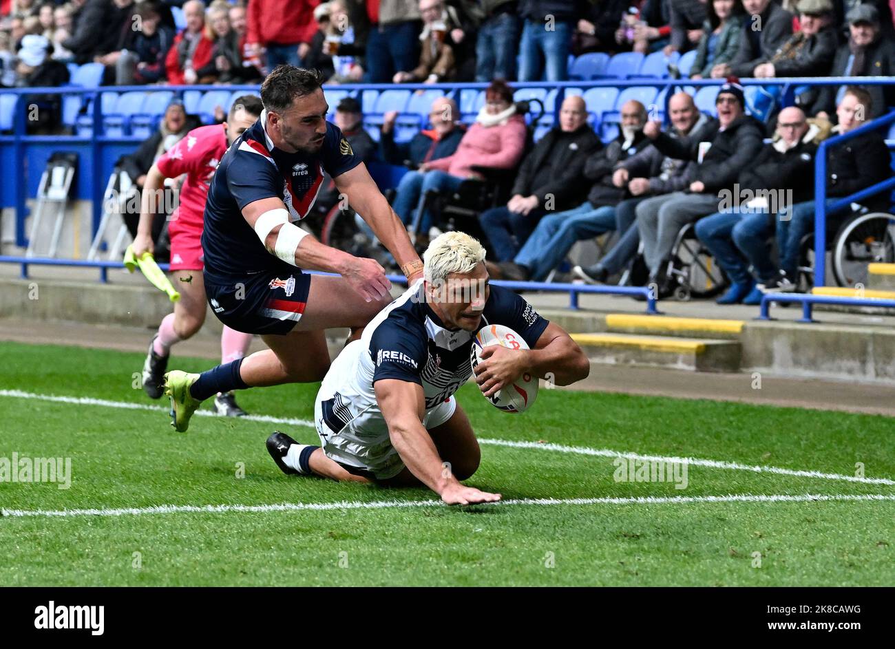 Bolton, United Kingdom. 22nd Oct, 2022. Rugby league world cup 2021 ...