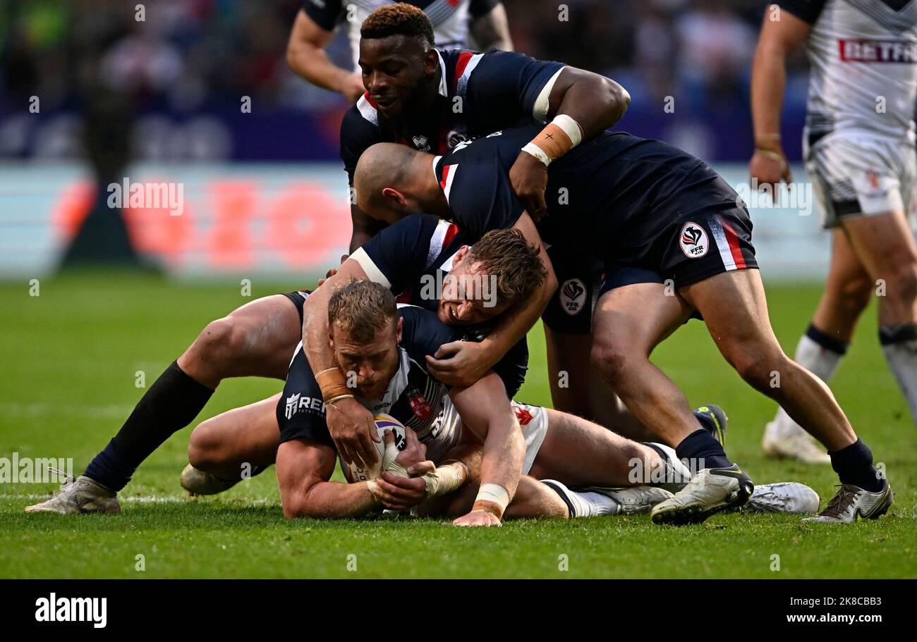 Bolton, United Kingdom. 22nd Oct, 2022. Rugby league world cup 2021 ...