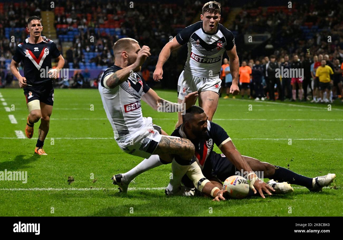 Bolton, United Kingdom. 22nd Oct, 2022. Rugby league world cup 2021 ...