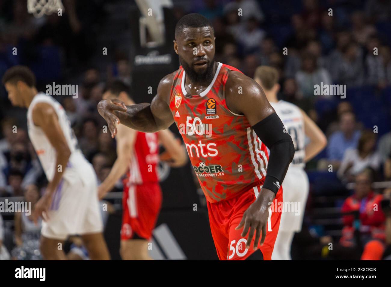 Madrid, Madrid, Spain. 21st Oct, 2022. Benjamin Bentil.during Real ...