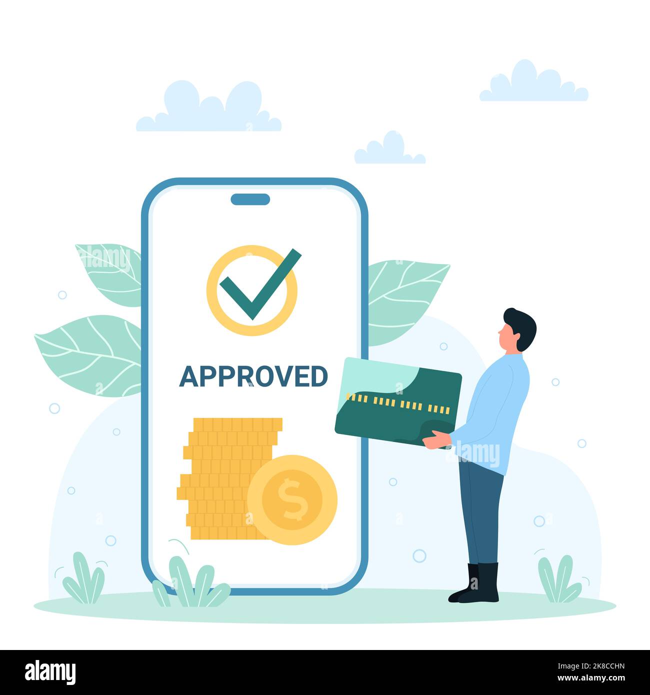 Digital payment giant Stock Vector Images - Alamy