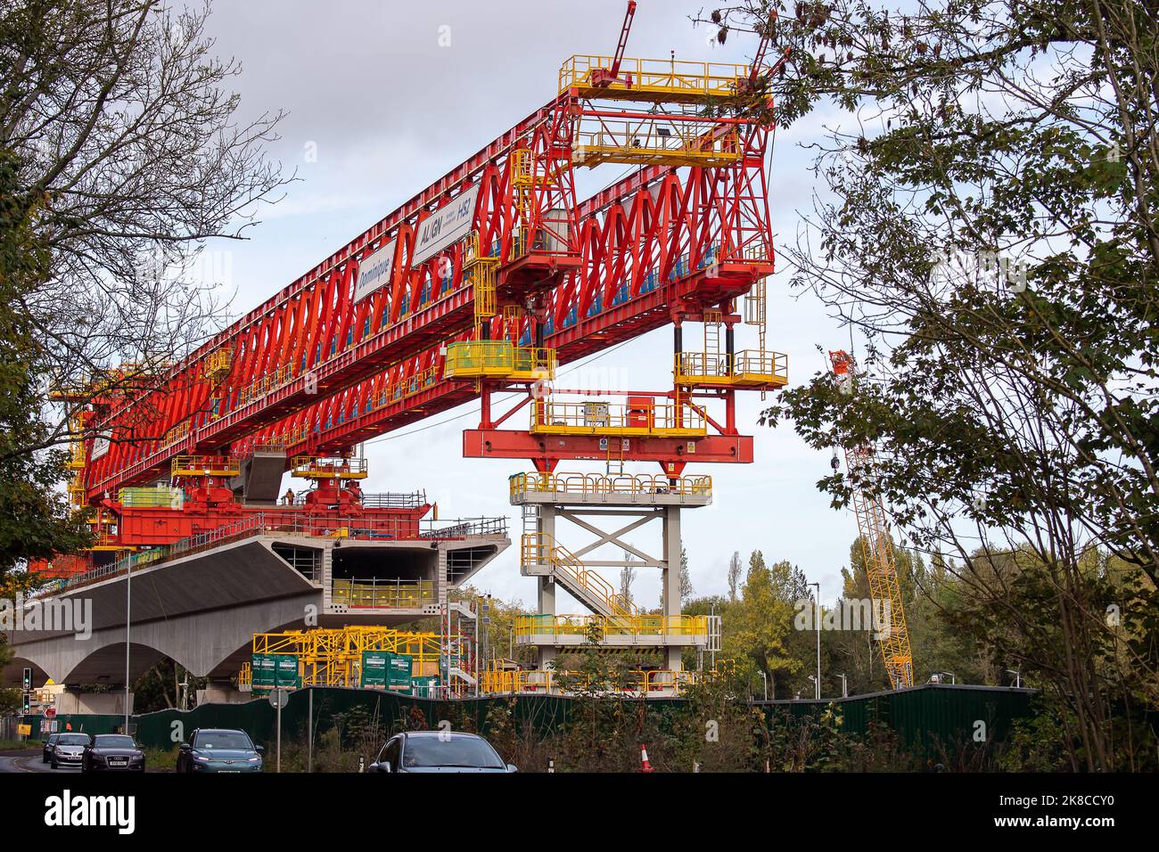 Denham, UK. 22nd October, 2022. The HS2 High Speed Rail Colne Valley ...