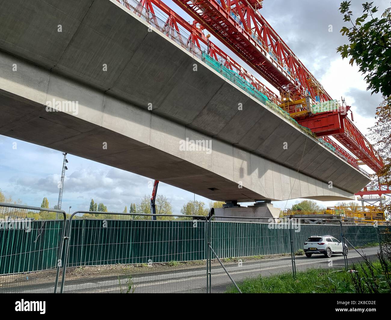 Denham, UK. 22nd October, 2022. The HS2 High Speed Rail Colne Valley ...