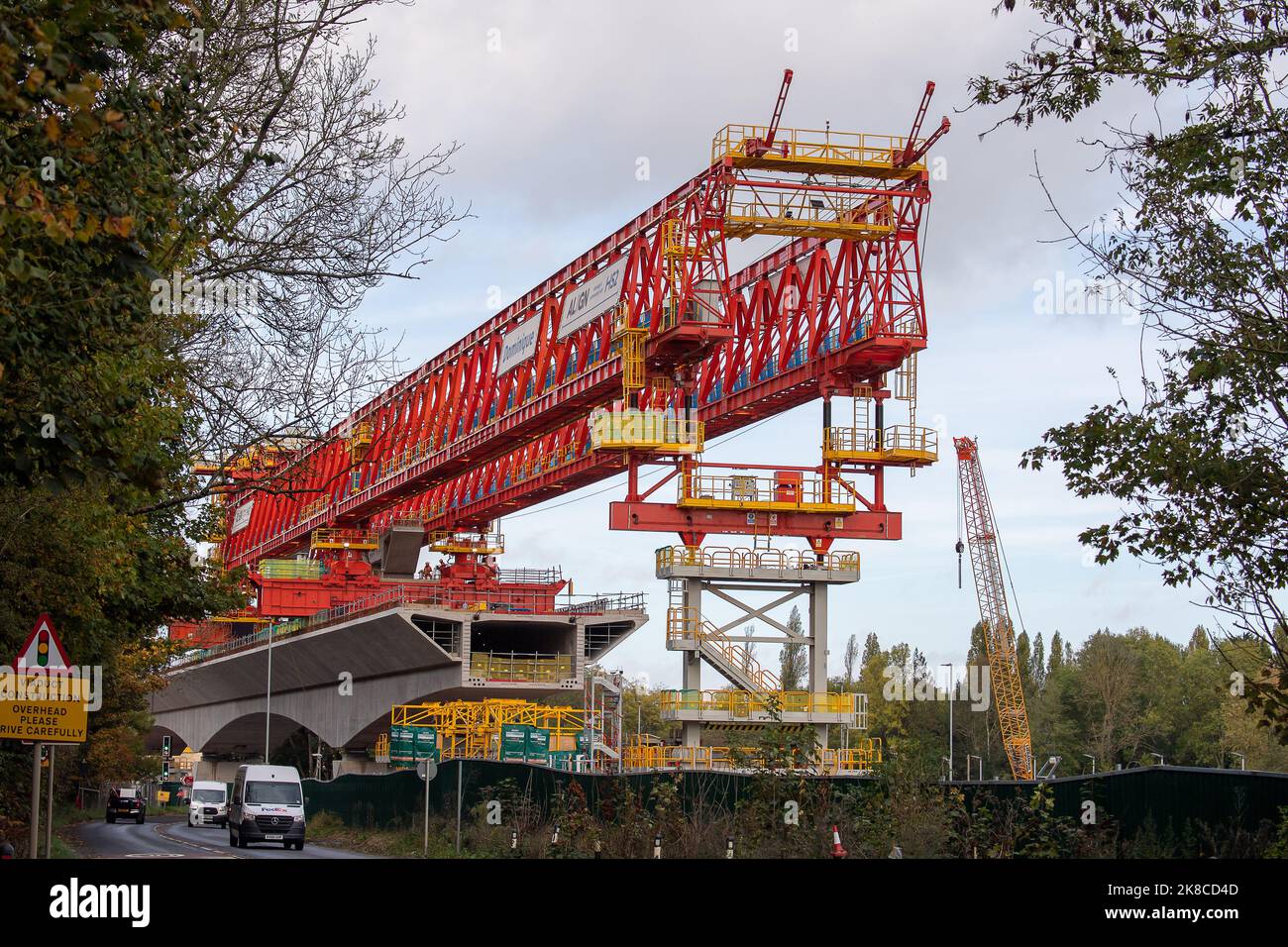 Denham, UK. 22nd October, 2022. The HS2 High Speed Rail Colne Valley ...