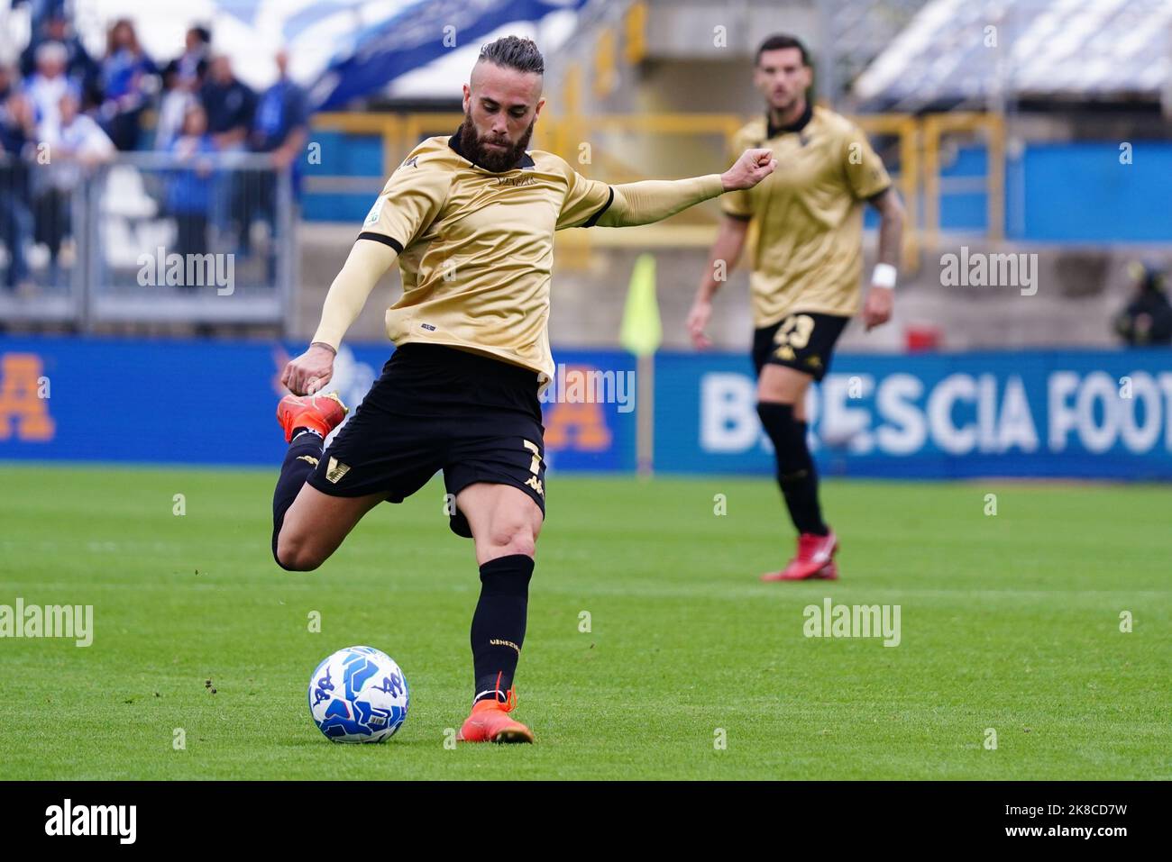 Mario Rigamonti stadium, Brescia, Italy, October 22, 2022, Francesco ...