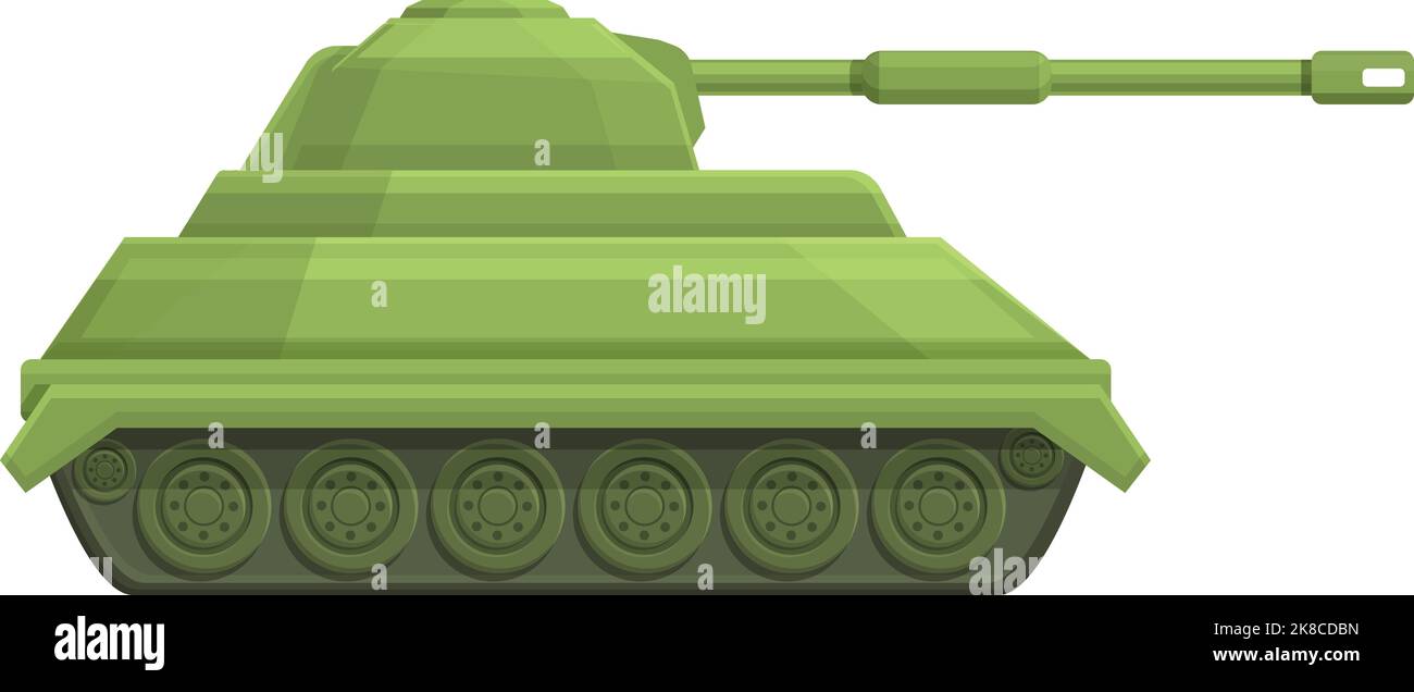 Armor steel icon cartoon vector. Battle tank. Army war Stock Vector ...